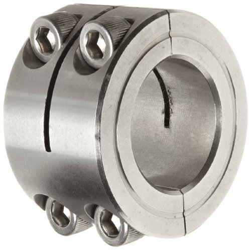 Climax Metal D2C-100-S Two-Piece Clamping Collar, Double Wide ...