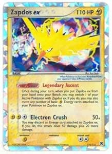 Amazon.com: Zapdos Ex - EX Fire Red and Leaf Green - 116 [Toy] : Toys ...