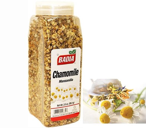 Amazon.com: Badia Chamomile Flower 3.5 oz ( Pack of 6 )