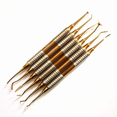 Generic 6Pcs/Set Dental Instruments Resin Packer Aesthetic Restoration ...