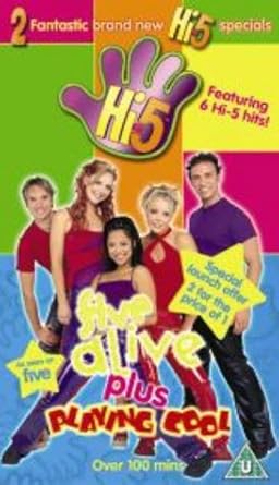 Hi-5: Five Alive/Playing Cool [VHS] : Kathleen De Leon, Nathan Foley ...