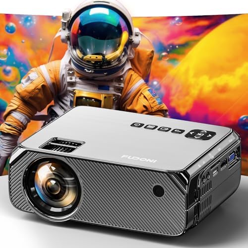 Amazon.com: Projector with 5G WiFi and Bluetooth, 550ANSI Native 1080P ...