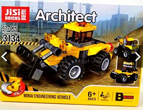 JISI Bricks 3134 Architect Small Excavator : Amazon.in: Toys & Games