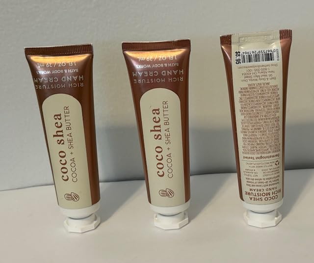 Amazon.com : Coco Shea (Cocoa & Shea Butter) Hand Cream, 3-piece set, 1 ...