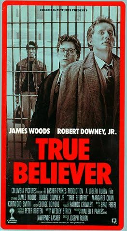 Amazon.co.jp: True Believer [VHS] : Woods, Downey Jr.: DVD
