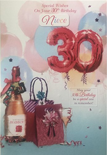 30Th Birthday Card Female Titles Daughter Wife Friend Sister Niece 