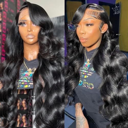 Amazon.com : Healthair 30inch 250% Density Hd Lace Front Wigs Real 100% ...