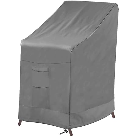 Amazon.com: Vailge Stackable Patio Chair Cover,100% Waterproof Outdoor ...