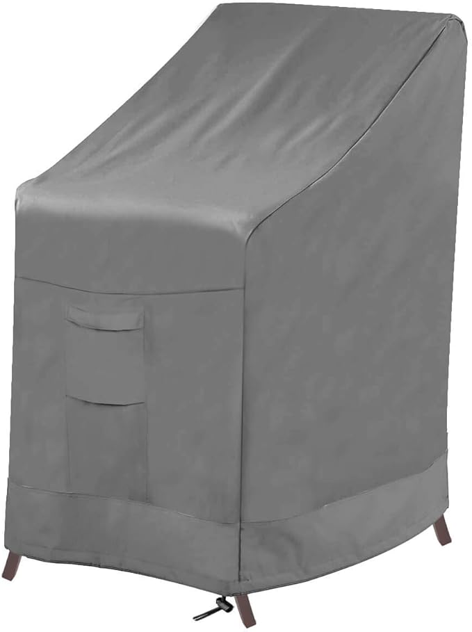 Amazon.com: Vailge Stackable Patio Chair Cover,100% Waterproof Outdoor ...