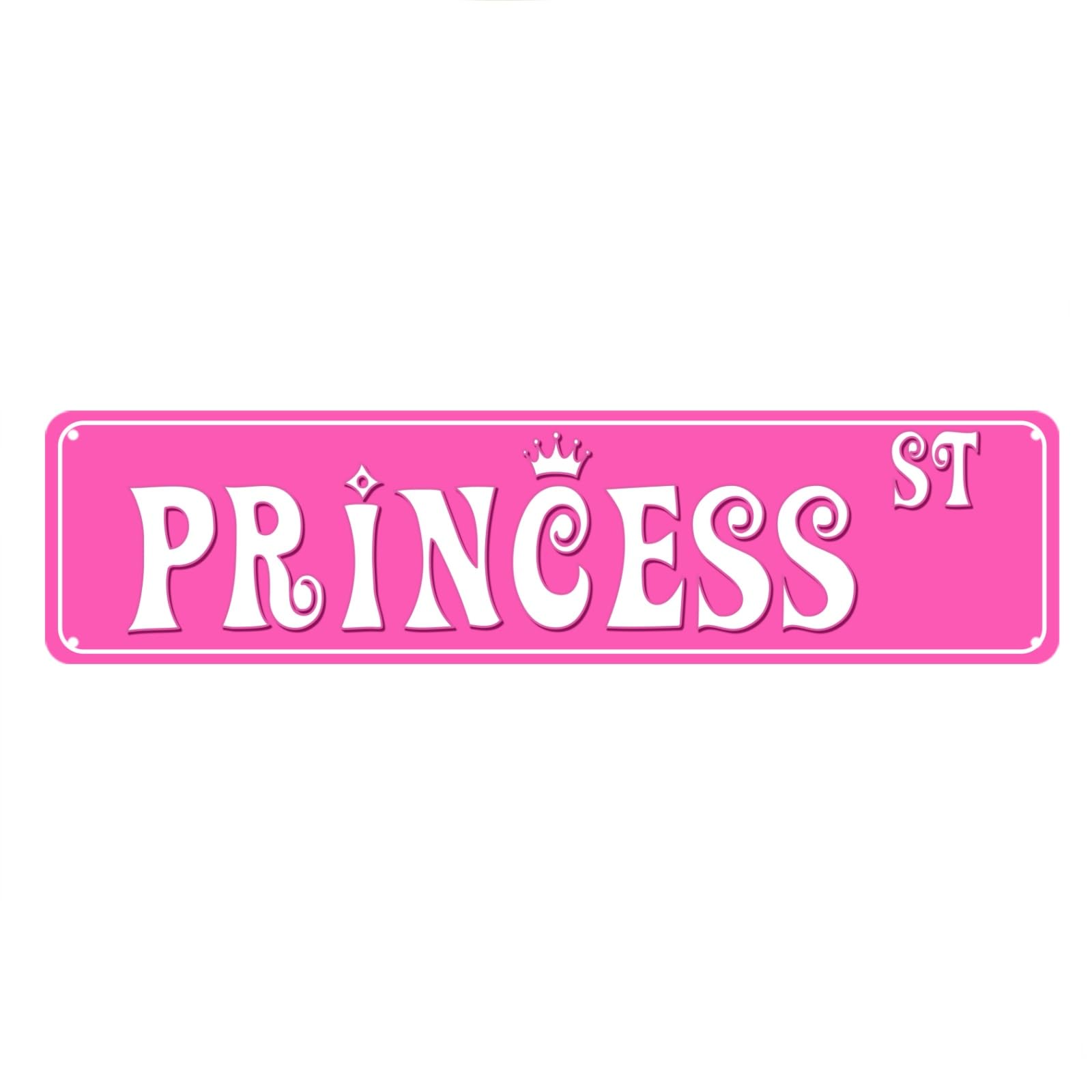 Amazon.com: Pink Girls Room Wall Decor For Bedroom Princess Girl Sign ...