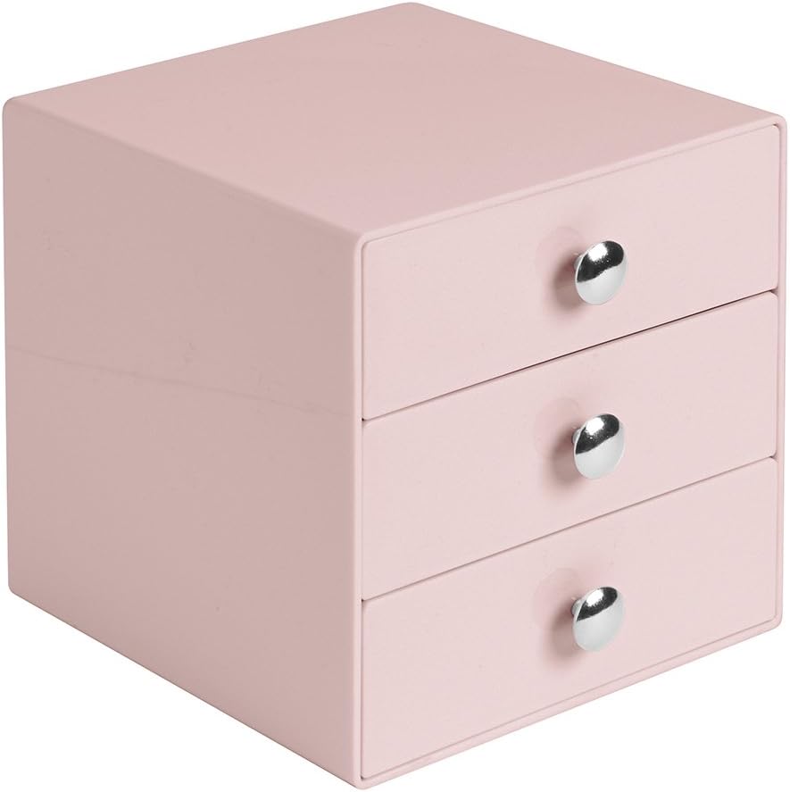 Amazon.com: Dalanpa 3-Drawer Vanity Organizer, Compact Storage ...