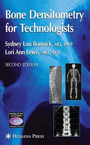 Bone Densitometry for Technologists: 9781588296702: Medicine & Health ...