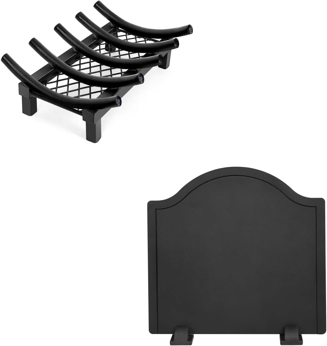 Amazon.com: Permade Fireplace Grate with Ember Retainer, 17 Inch ...
