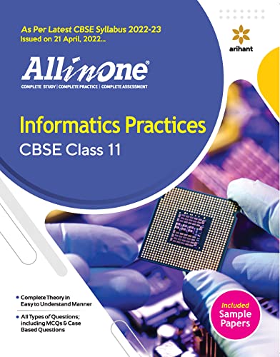 CBSE All In One Information Practices Class 11 2022-23 Edition (As per ...
