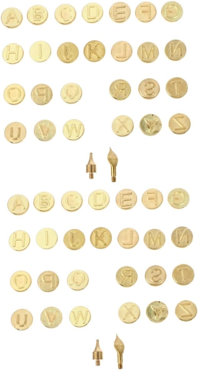 Amazon.com: COHEALI 2 Sets Letter Soldering Iron Pyrography Stencils ...