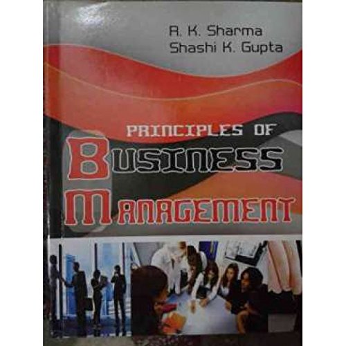Principles of Business Management B.Com I, Pt. Ravi Shankar Shukla Uni ...
