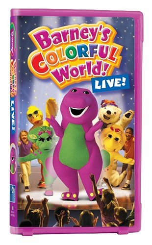 Amazon.com: Barney's Colorful World: Live [VHS] : Movies & TV