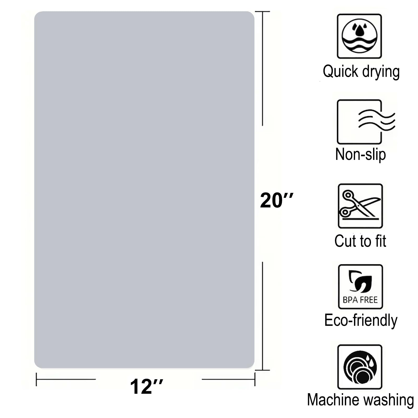 Snapklik.com : Coffee Mat, Absorbent Bar Mats Fit Under Coffee Maker ...
