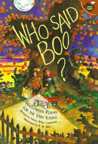 Who Said Boo?: Halloween Poems for the Very Young: Carlstrom, Nancy ...