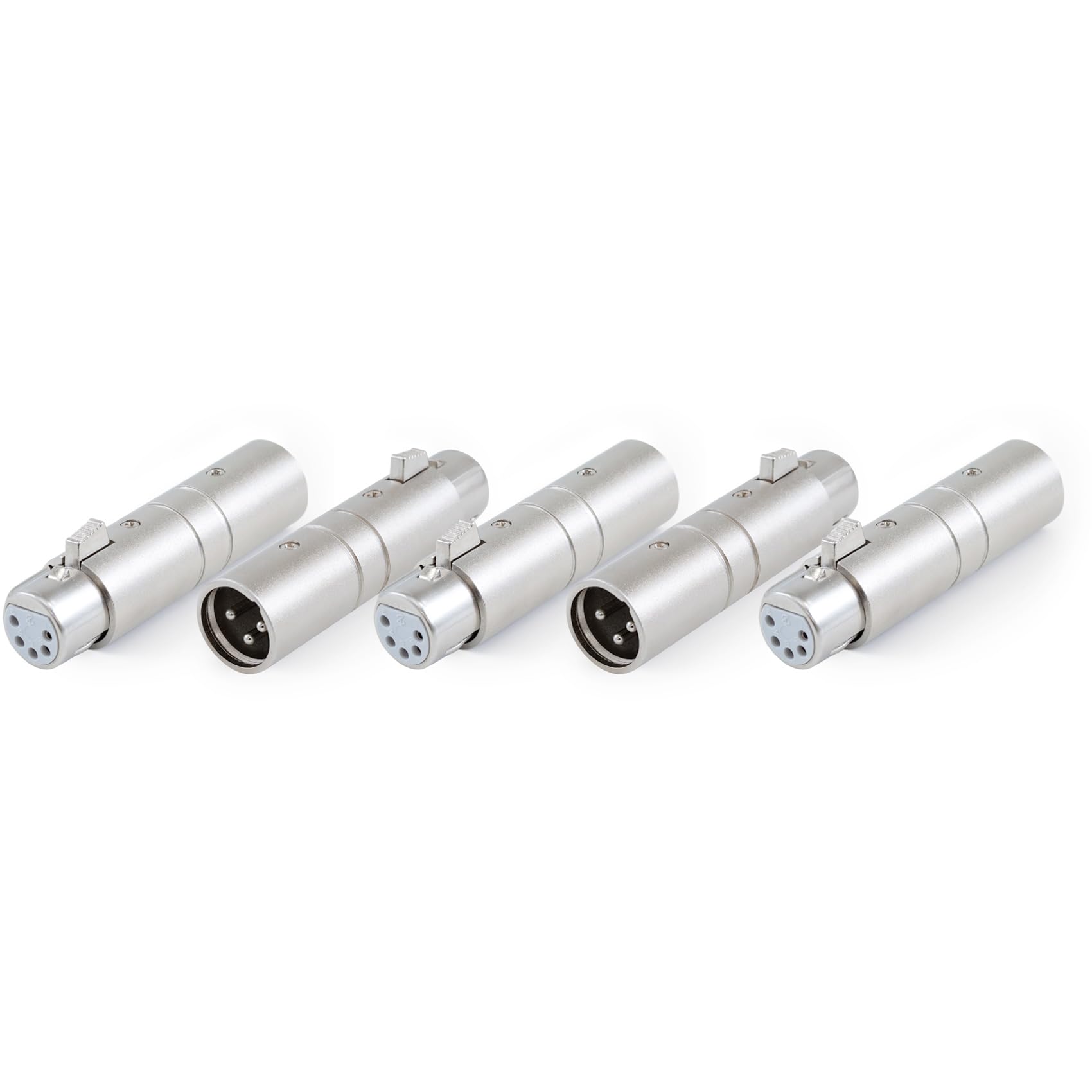 Pack of 5 - Enttec 70030 Adapter 3 Pin Male to 5 Pin Female Connector ...