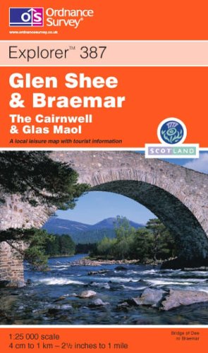 Glenshee and Braemar: The Cairnwell and Glas Maol: Sheet 387 (OS ...