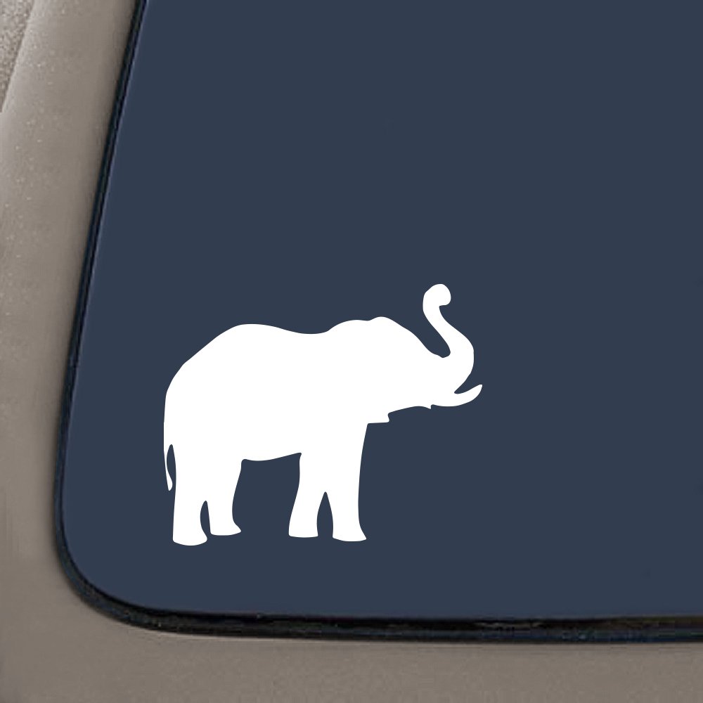 Amazon.com: CMI NI503 Elephant Decal Sticker | 5.5-Inches | Premium ...