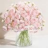 Amazon.com: Alupssuc 30Pcs Ranunculus Artificial Flowers Faux Silk Mini ...