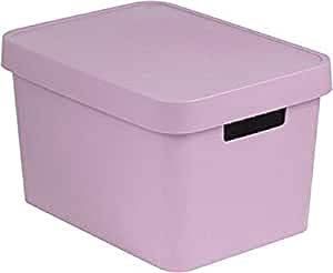 Amazon.co.jp: 'Curver Storage Box"Infinity with Lid 17L Plastic 36.3 x ...