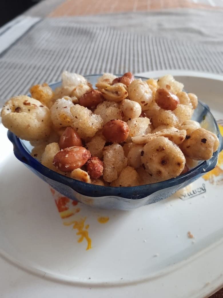 Sabudana Mixture/Snacks/Namkeen - Fasting Delight (400g) : Amazon.in ...