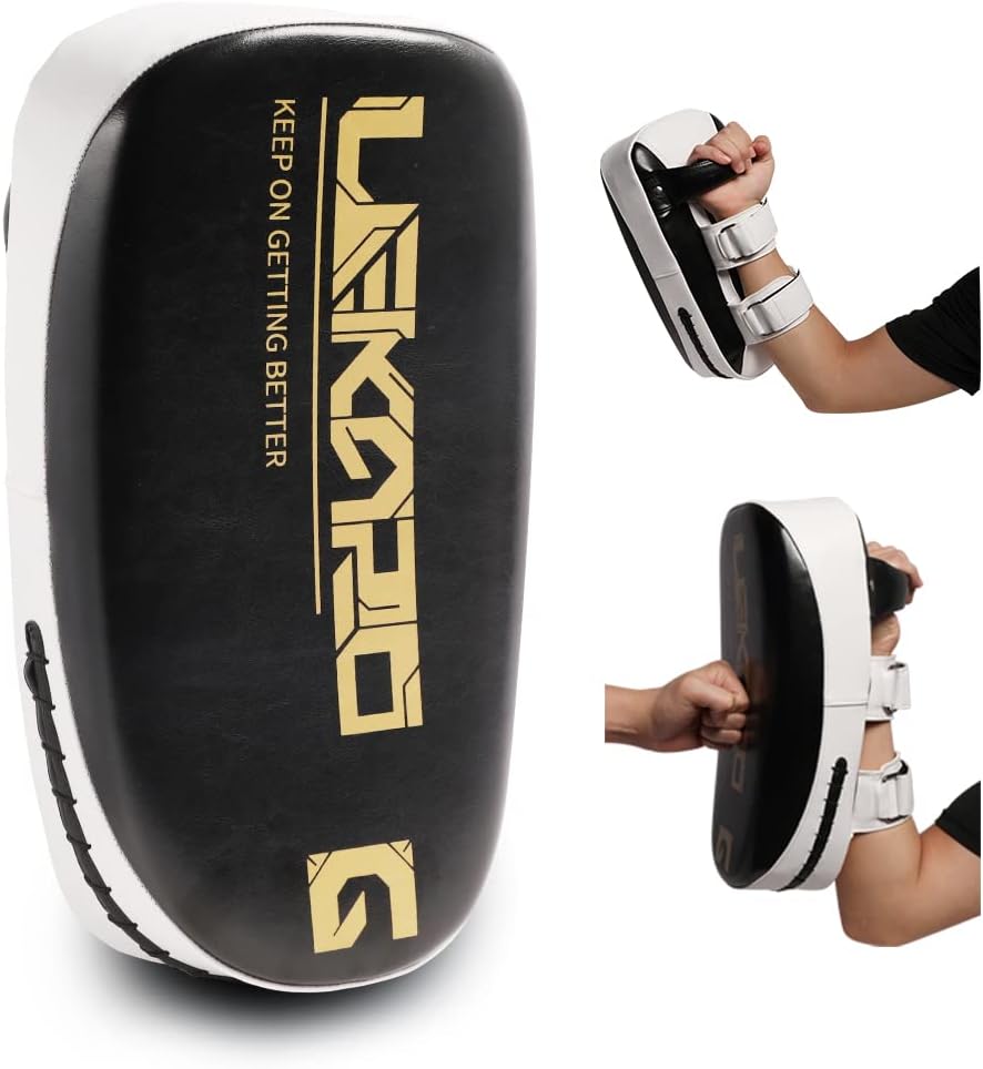 Amazon.com : Muay Thai Pads for Kickboxing, Boxing Kick Pads, Kick ...