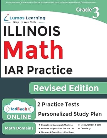 Illinois Assessment of Readiness (IAR) Test Practice: 3rd Grade Math ...