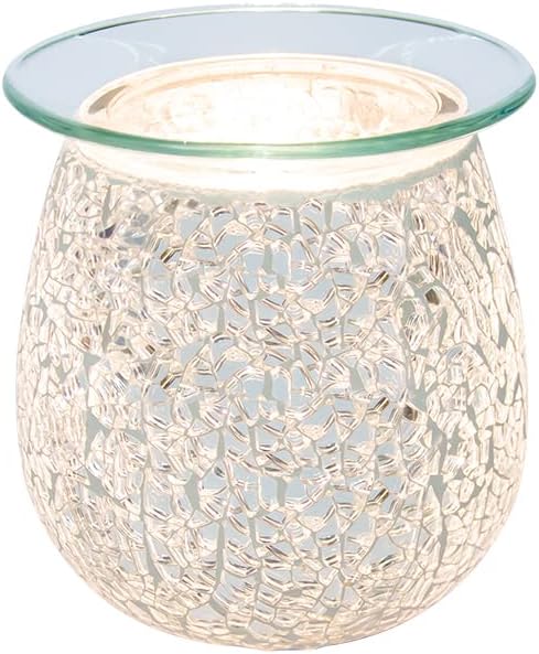 airpure The Mosaic Silver Electric Wax Melt Oil Melter Burner with ...