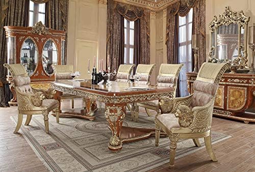 Amazon.com - INLAND EMPIRE FURNITURE Kamala Goddess Formal 9 Piece ...