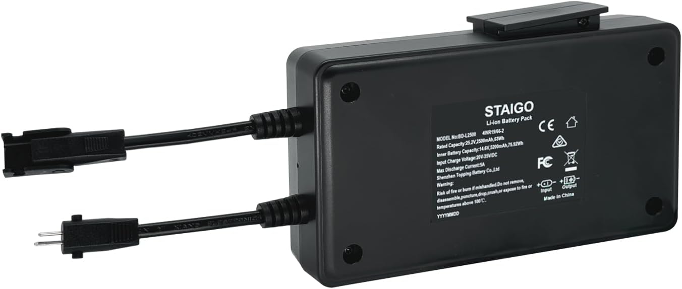 25.2V Lithium-ion Replacement Battery for Power Lift Chairs & Recliners ...