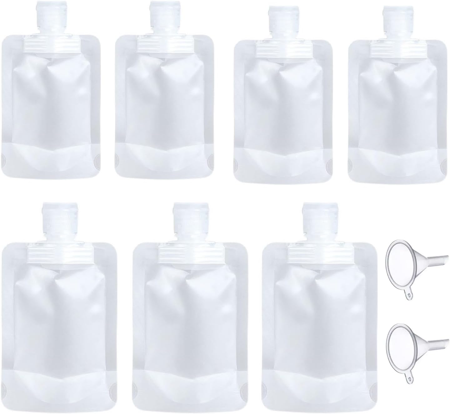 Amazon.com: GBSTORE 10 Pcs Portable Travel Pouches Travel Fluid Makeup ...