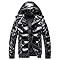 JEsilunmaMY Men's Thermal Shiny Hooded Puffer Jacket Winter Coats Water ...