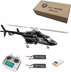 OBIOCKIDAY FW450L AW RC Helicopter, 2.4G 6CH 450-Class Military RC ...
