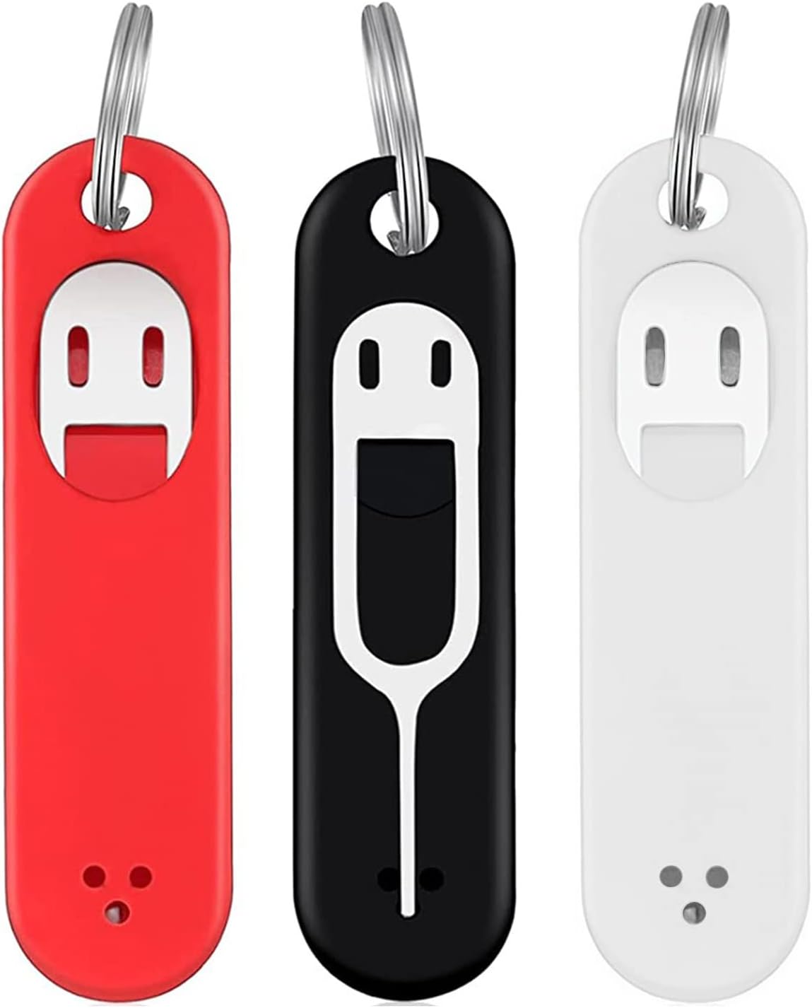 Amazon | MINBOOT simピン シムピン 3本セット SIMカード ケース リリースピン取り出しピン SIM解除 交換部品 紛失防止 マルチツール （キーホルダー付き ...