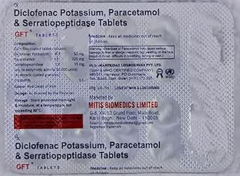 GFT - Strip of 10 Tablets : Amazon.in: Health & Personal Care