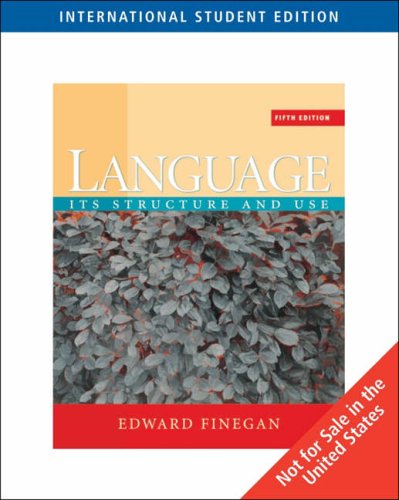 Buy Language: Its Structure and Use Book Online at Low Prices in India ...