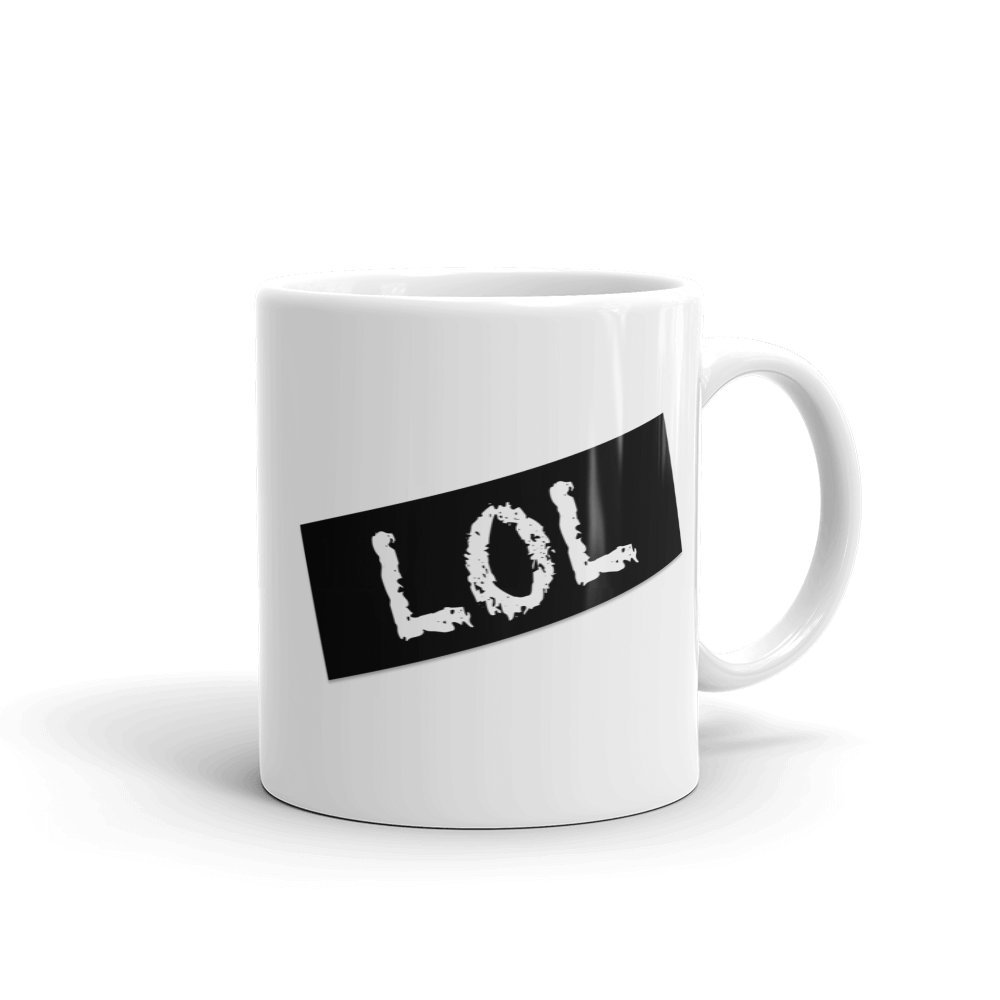 Amazon.com: LOL Coffee Mug (11oz or 15oz) | FREE SHIPPING OneWord ...