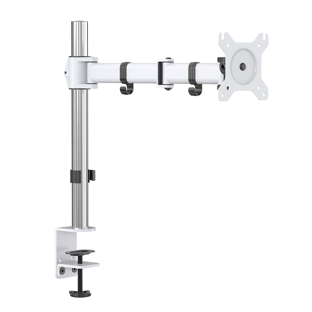 SHOPPINGALL Single LCD LED Monitor Mount Stand with Adjustable Arm for ...