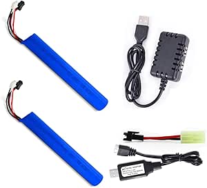 Amazon.com: OooSure 7.4V 2000mAh Batteries for SRB 1200 400 400-SUB ...
