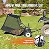 Amazon.com : VEVOR 42 Inch Lawn Sweeper Tow Behind, 12 cu.ft. Large ...