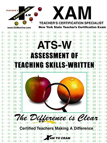 Ats-W Assessment of Teaching Skills-Writing: Xamonline: 9781581971279 ...