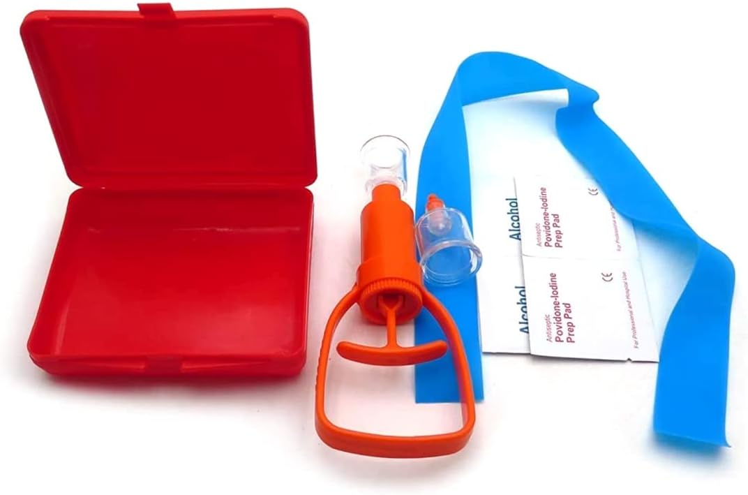 Amazon.com: SMT- SNAKE BITE KIT CAMPING EMERGENCY SURVIVAL FIRST AID ...