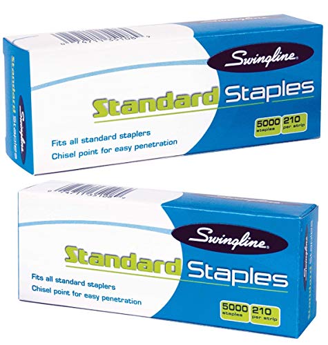 Swingline S.F. 1 Standard Economy Chisel Point 210 Full Strip Staples ...
