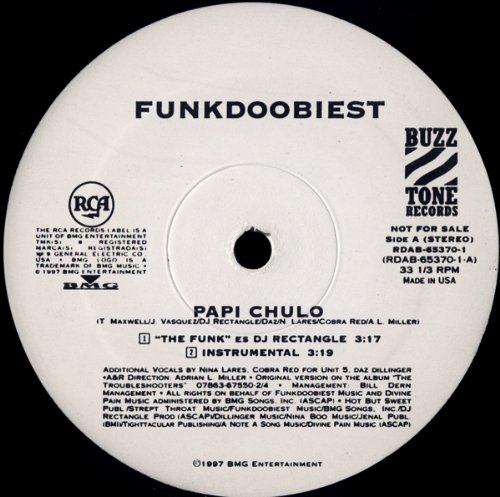 Funkdoobiest - Papi Chulo [Vinyl] - Amazon.com Music