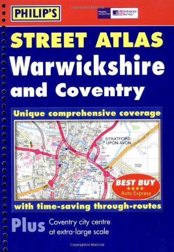 Philips Street Atlas Warwickshire and Coventry: Amazon.co.uk: Philip's ...
