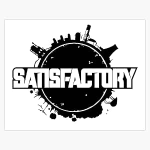 Amazon.com: Satisfactory Bumper Sticker Window Water Bottle Decal 5 ...